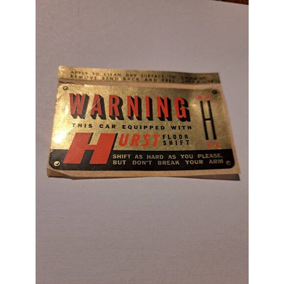 Hurst | Design | Vintage Original Rare 6s Hurst Floor Shifter Hot Rod ...